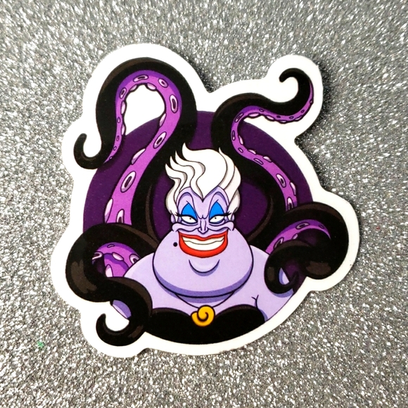 Disney | Design | 10 Disney Villians Sticker Waterproof Little Mermaid ...